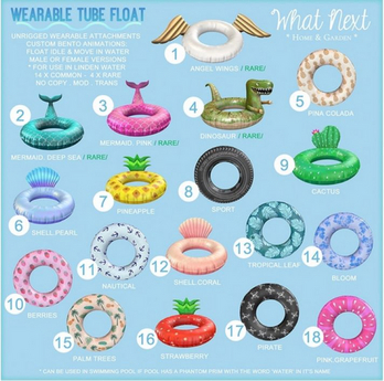 Second Life Marketplace - 06. What Next - Women's Wearable Shell Pearl ...
