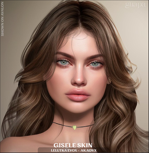 Second Life Marketplace - Guapa - Gisele Skin (LELUTKA EVOX) Sunkiss