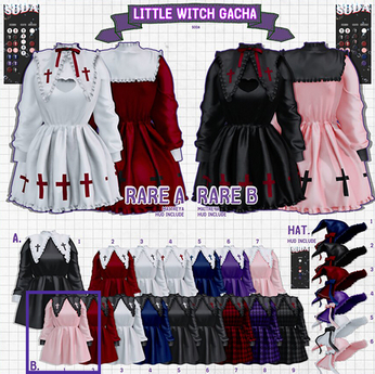 Second Life Marketplace - [soda] Little witch gacha RARE A