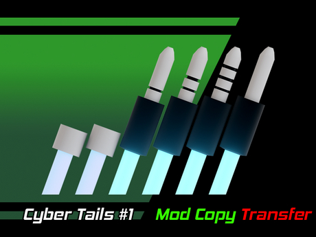 Second Life Marketplace - [COEL] Cyber Tails #1 (BENTO)