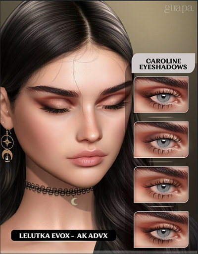 Second Life Marketplace - Guapa - Caroline Eyeshadows (LEL EVOX - AKDVX ...