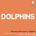 Second Life Marketplace - ideas - full perm mesh word T5 - dolphins