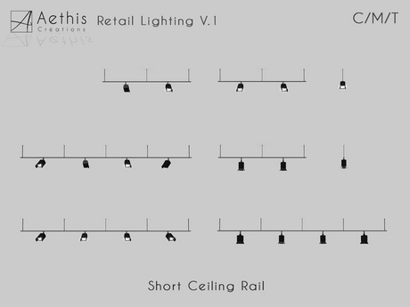 Second Life Marketplace - [AC] Retail Lighting V.1 - Full Permissions