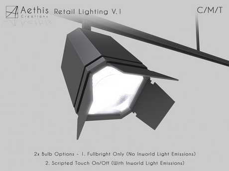 Second Life Marketplace - [AC] Retail Lighting V.1 - Full Permissions