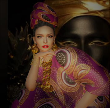 Second Life Marketplace - Adri De Luxe Alta Moda African Queen