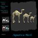 Second Life Marketplace - Aquatica Mesh - AM025704 Camels Ornament