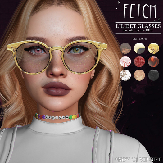 Second Life Marketplace Fetch Lilibet Glasses
