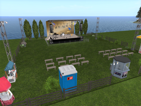 Second Life Marketplace - The Glastonbury Concert Venue