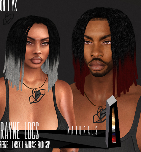 Second Life Marketplace - l YX l Rayne Locs Natural Pack