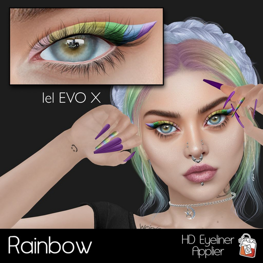 Second Life Marketplace - ~TL~ Rainbow Liner HD Applier (Evox)
