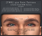 Second Life Marketplace - [TWS] 420 Face Tattoos