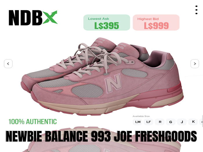 Second Life Marketplace - NDB - NEWBIE BALANCE JFG POWDER PINK 993 UNPACKER