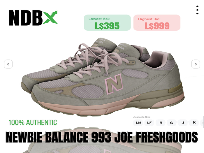 Second Life Marketplace - NDB - NEWBIE BALANCE JFG SAGE 993 UNPACKER