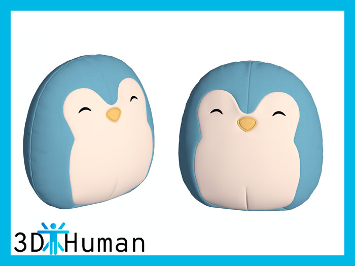 Second Life Marketplace - 3D Human - Full Perm Squishmallow Penguin 1 LI