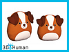 Second Life Marketplace - 3D Human - Full Perm Squishmallow Puppy 1 LI