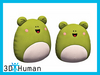 Second Life Marketplace - 3D Human - Full Perm Squishmallow Frog 1 LI