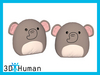 Second Life Marketplace - 3D Human - Full Perm Squishmallow Elephant 1 LI