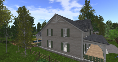 Second Life Marketplace - MB - LH Ranch - Stable View - Shutters box