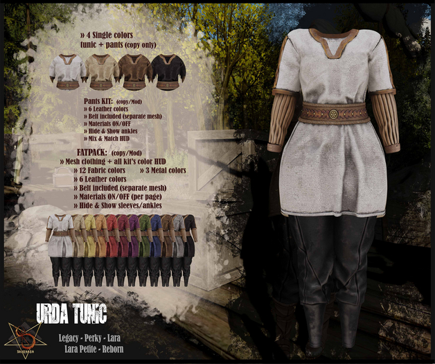 Second Life Marketplace - //RKS// Tunic Urda - White