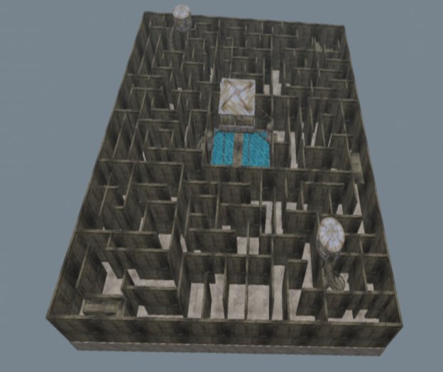 Second Life Marketplace - NSI Creations - Combat maze (boxed)