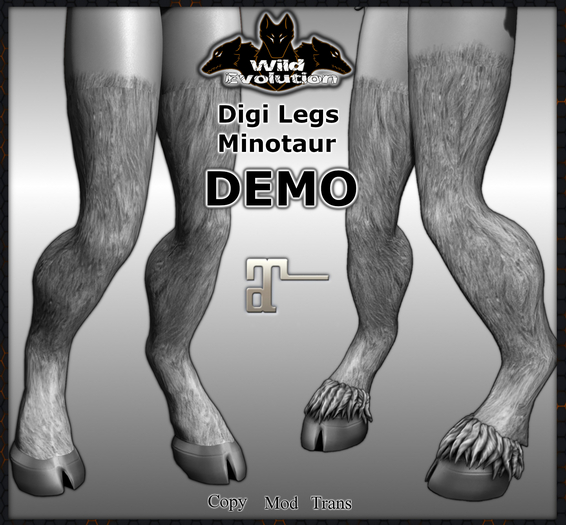 Second Life Marketplace - [Wild Evolution Demo] - Digi Legs Minotaur ...