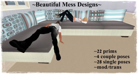 Second Life Marketplace - ~BMD~ Beach Living Room Complete Set