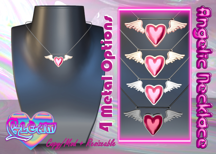 Second Life Marketplace - GLEAM: Angelic Necklace