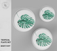 Second Life Marketplace - [Dogma] Dinner Plate Tropical Deco Set