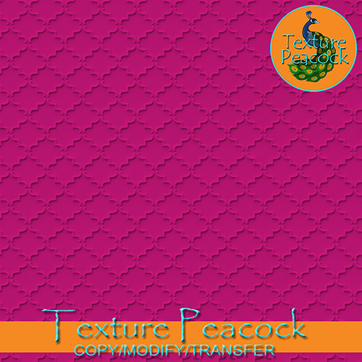 Second Life Marketplace - DEMO Tile Arabesque Bar-Bie Pink