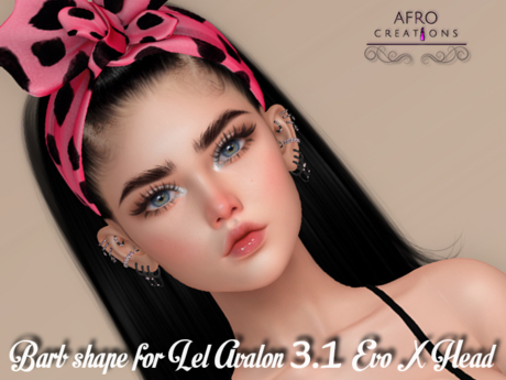 Second Life Marketplace - Barb Shape For Lel Avalon 3.1 evoX - Legacy ...