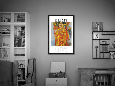 Second Life Marketplace - Hygeia - Klimt | Fine Art Poster | Mesh Frame ...