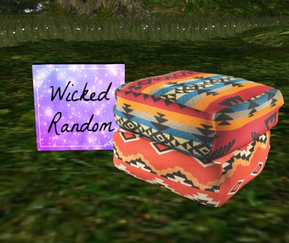 Second Life Marketplace - Boho Gacha - pillows seat 1