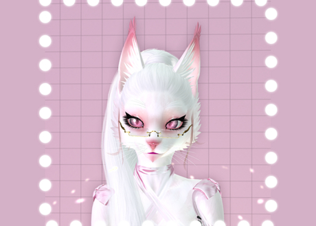 Second Life Marketplace - HAYATIH: AUGUST Katy Cat make up set V2 | BOM