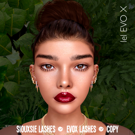 Second Life Marketplace - b4sleep:: Siouxsie Lashes EvoX GIFT