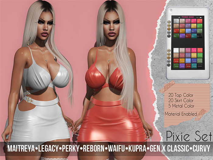 Second Life Marketplace [toxic Bish] Pixie Set Hud