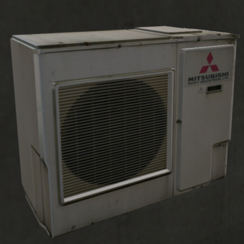 Second Life Marketplace - /AVP/ AC Outdoor Unit 002 *WEAR ME*
