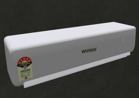 Second Life Marketplace - /AVP/ AC Indoor Unit 002 *WEAR ME*