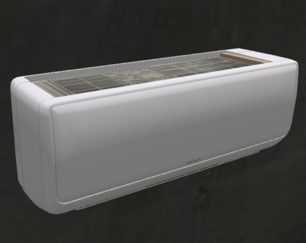 Second Life Marketplace - /AVP/ AC Indoor Unit 003 *WEAR ME*