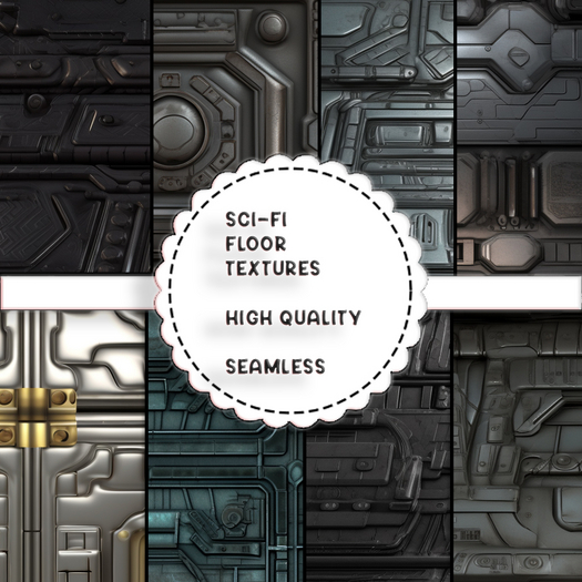 Second Life Marketplace - SATO - Sci - Fi Floor Seamless Full Perm Textures