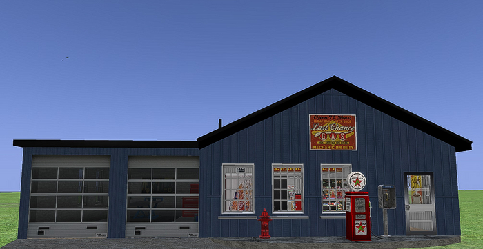 Second Life Marketplace - CCS LAST CHANCE GAS STATION & STORE
