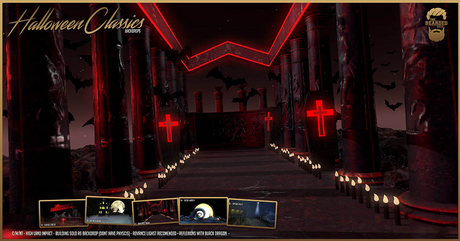 Second Life Marketplace - Vampires Dawn Backdrop - The Bearded Guy