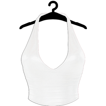 Second Life Marketplace - Melange: Toya Halter Top [White]