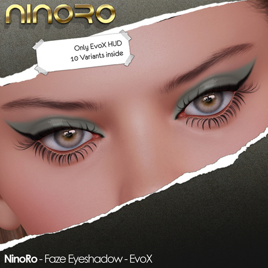 Second Life Marketplace - NinoRo - Faze Eyeshadow EvoX - FATPACK ...