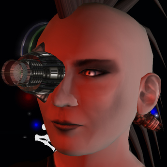 Second Life Marketplace - CyberPunk Ocular Implant With Dataport