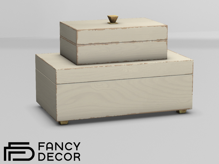 Second Life Marketplace - Fancy Decor: Barlow Decorative Boxes