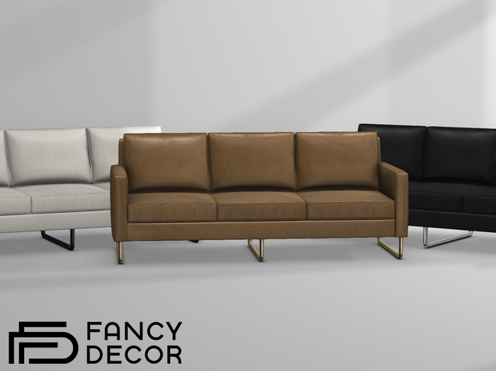 Second Life Marketplace - Fancy Decor: Barlow Sofa (PG)