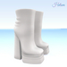 Second Life Marketplace - White Leather Boots