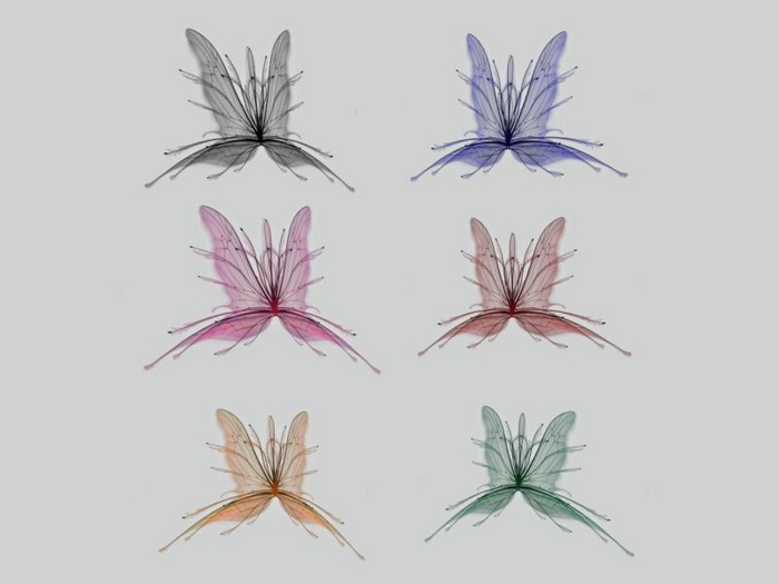 Second Life Marketplace - KEdayz-Non-lighted Fae wings pack1