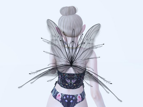 Second Life Marketplace - KEdayz-Non-lighted Fae wings pack1