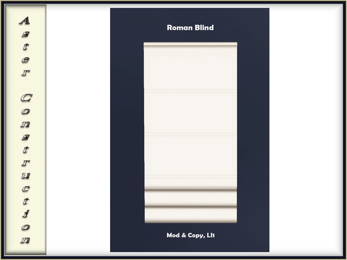 Second Life Marketplace - ~Simple Roman Blind~